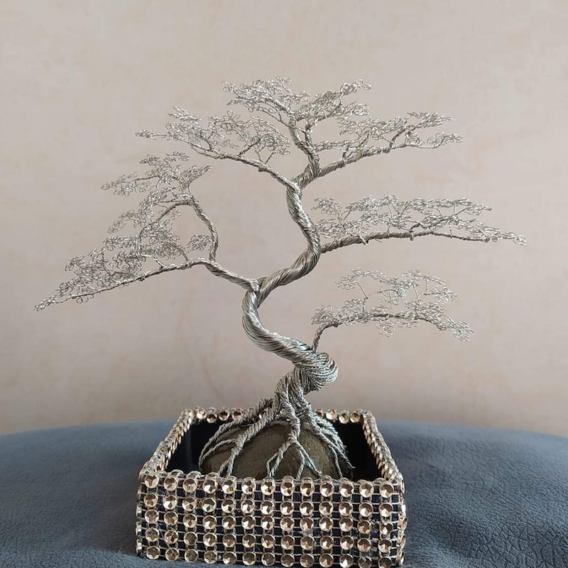 Metal Bonsai Tree - Etsy