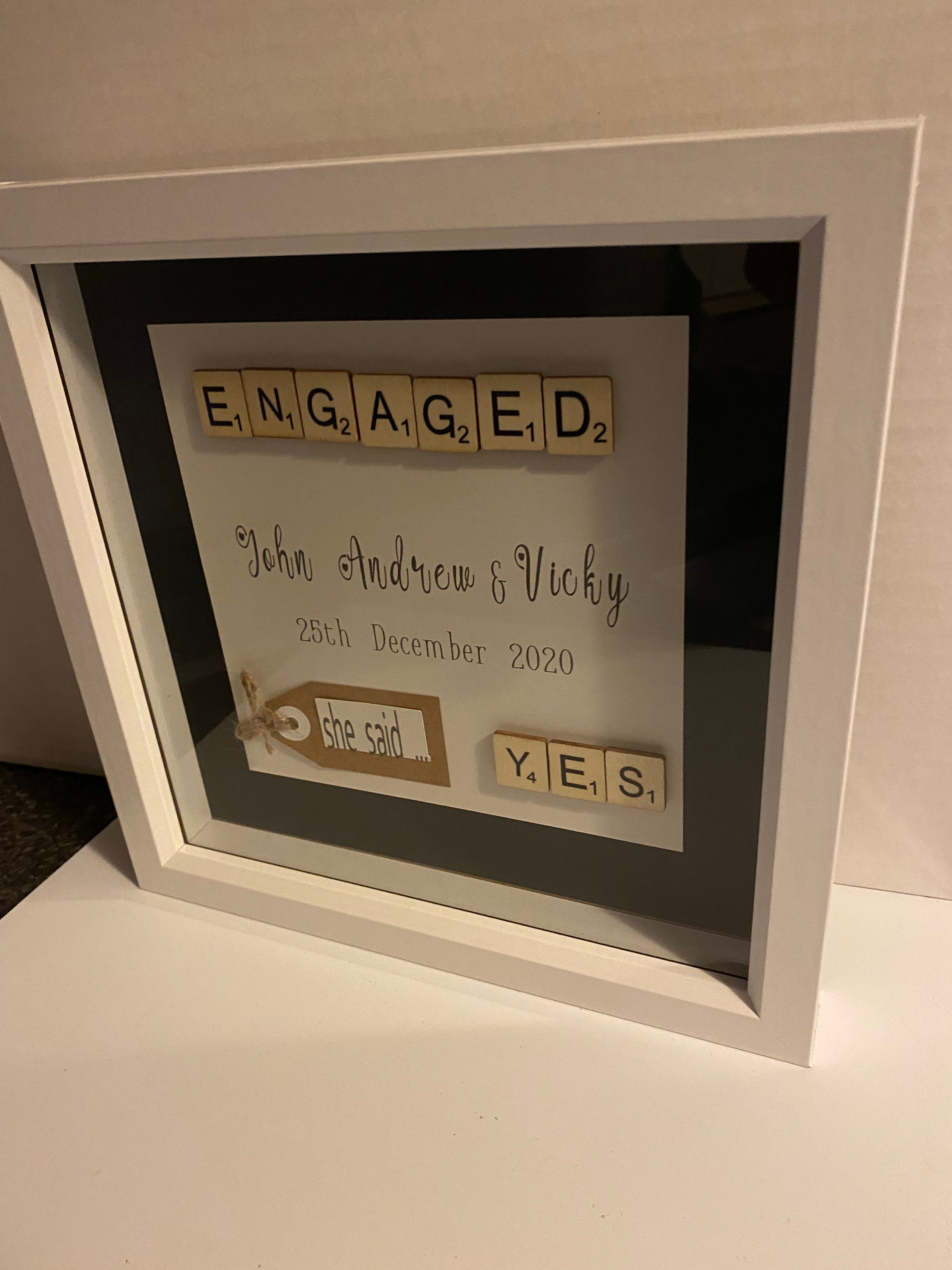 Marco de compromiso personalizado - Etsy España