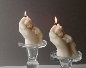 Mother and Child Candle - Etsy