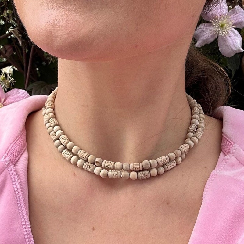 Mens Tulasi Bead Necklace - Etsy