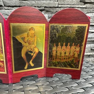 Guru Parampara ISKCON Gaudiya Vaishnava Disciplic Succession Foldable ...
