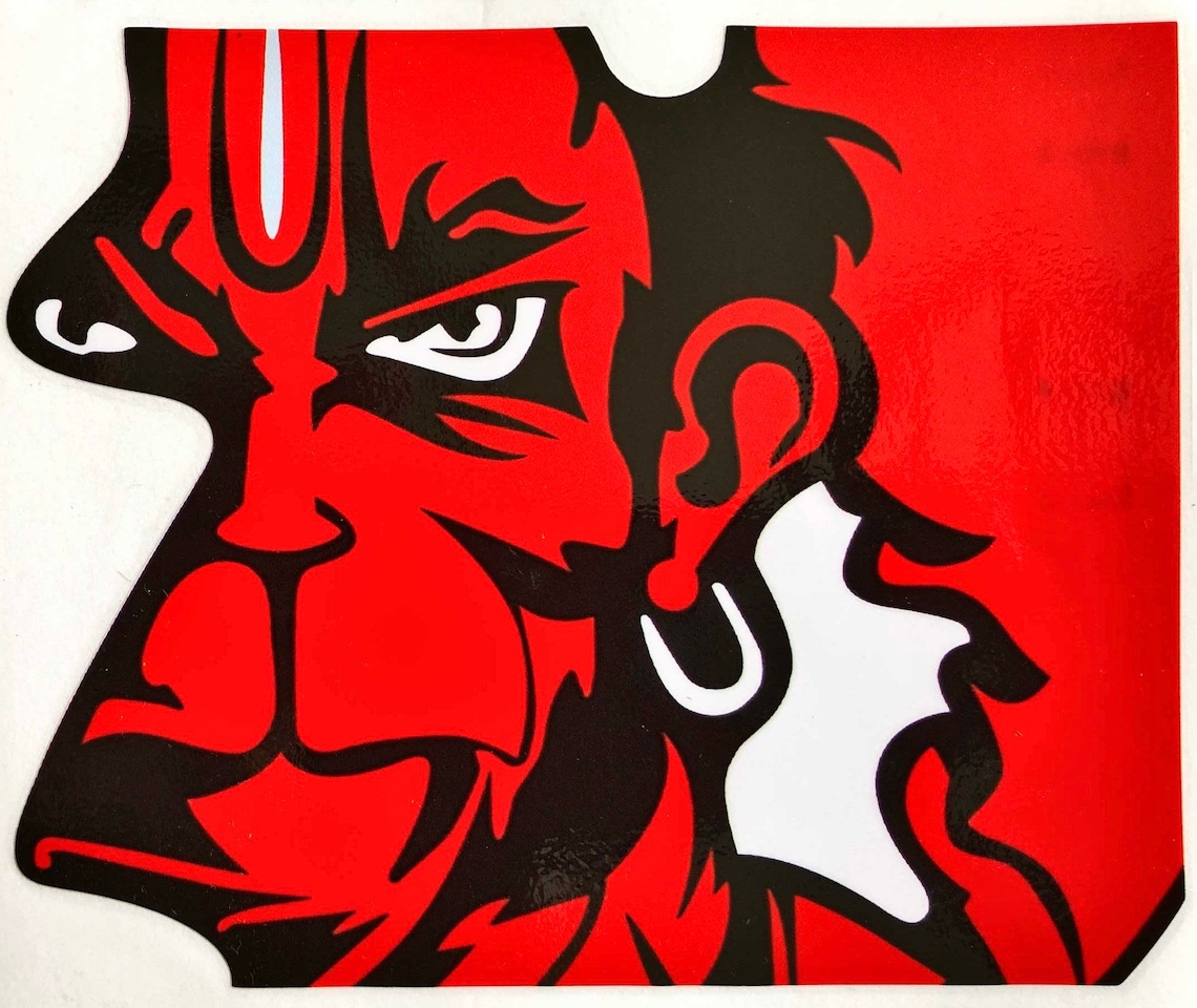 Hanuman Sticker Suitable to Be Stuck on a Car Window - Etsy