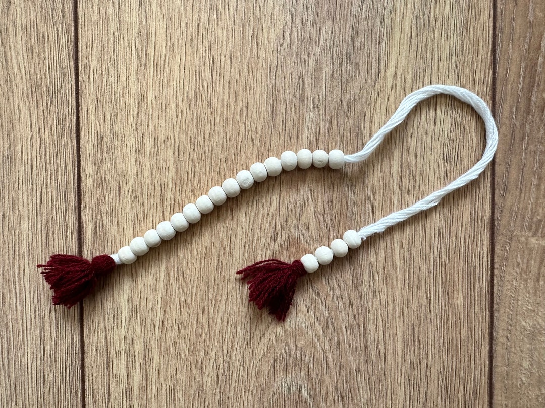 Neem Japa Counter With a Tassel - Etsy