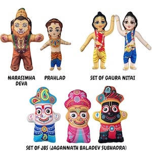 Krishna Dolls, Hindu Gods and Vrindavan Characters Soft Toys - Etsy