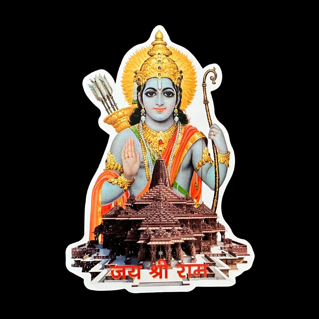 Ayodhya Ramachandra Sticker - Etsy