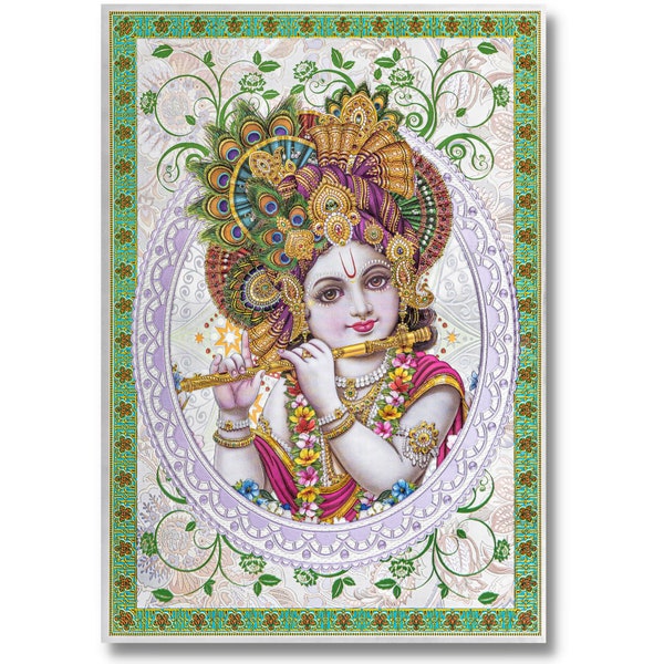 Buy Krishna Print Online In India - Etsy India