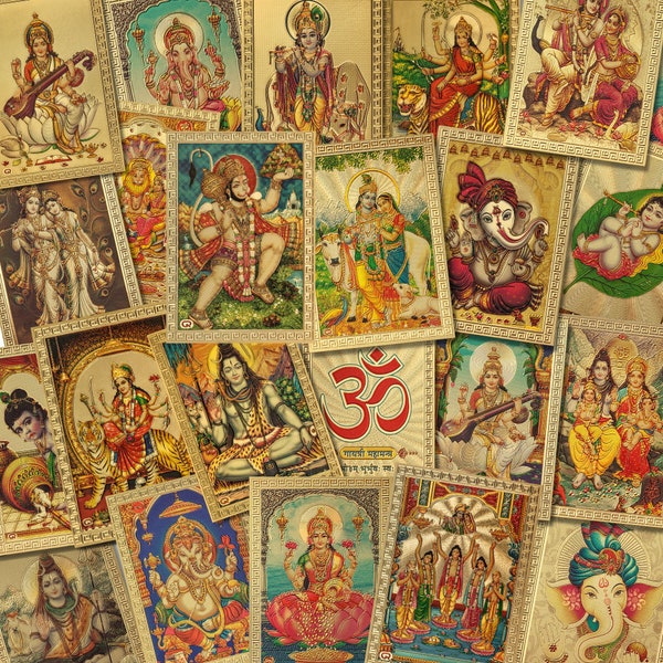 Hindu Gods Stickers - Etsy