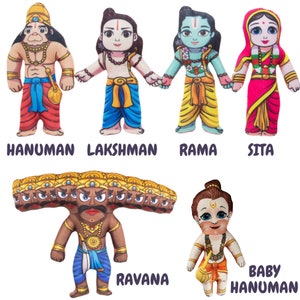 Krishna Dolls, Hindu Gods and Vrindavan Characters Soft Toys - Etsy