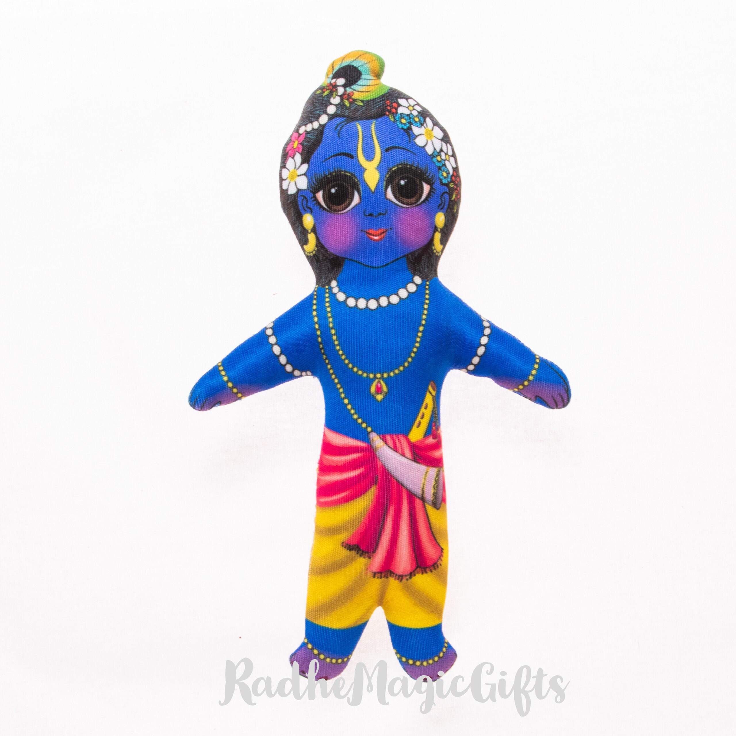 Krishna doll 2 sizes available soft toy | Etsy
