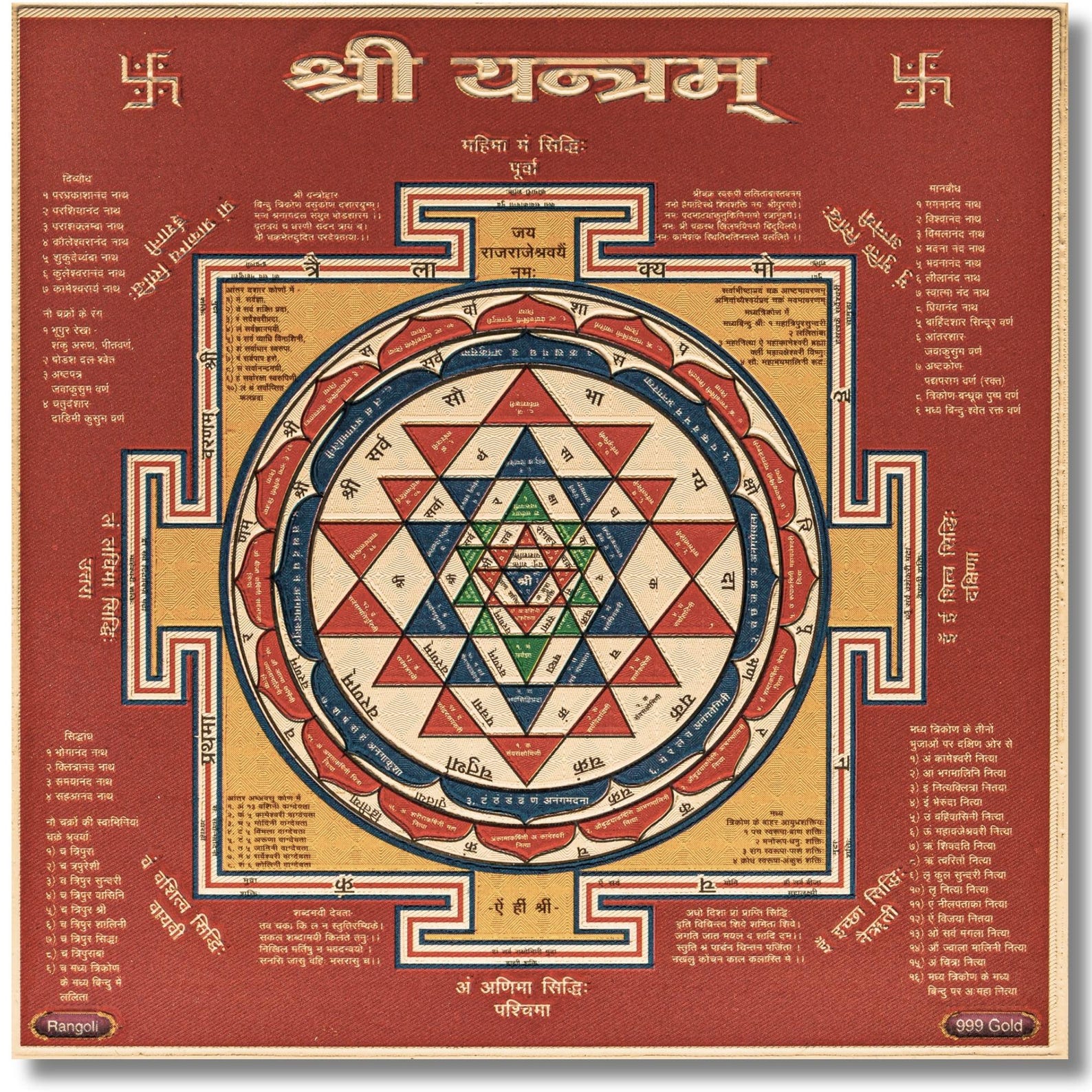 Shree Yantra: Sacred Geometry for Wealth and Prosperity - Etsy