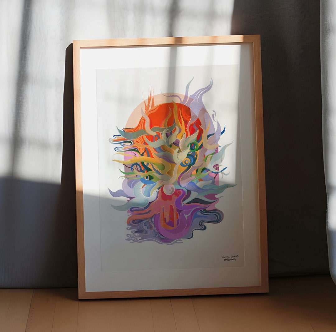 Escape Art Print - Etsy