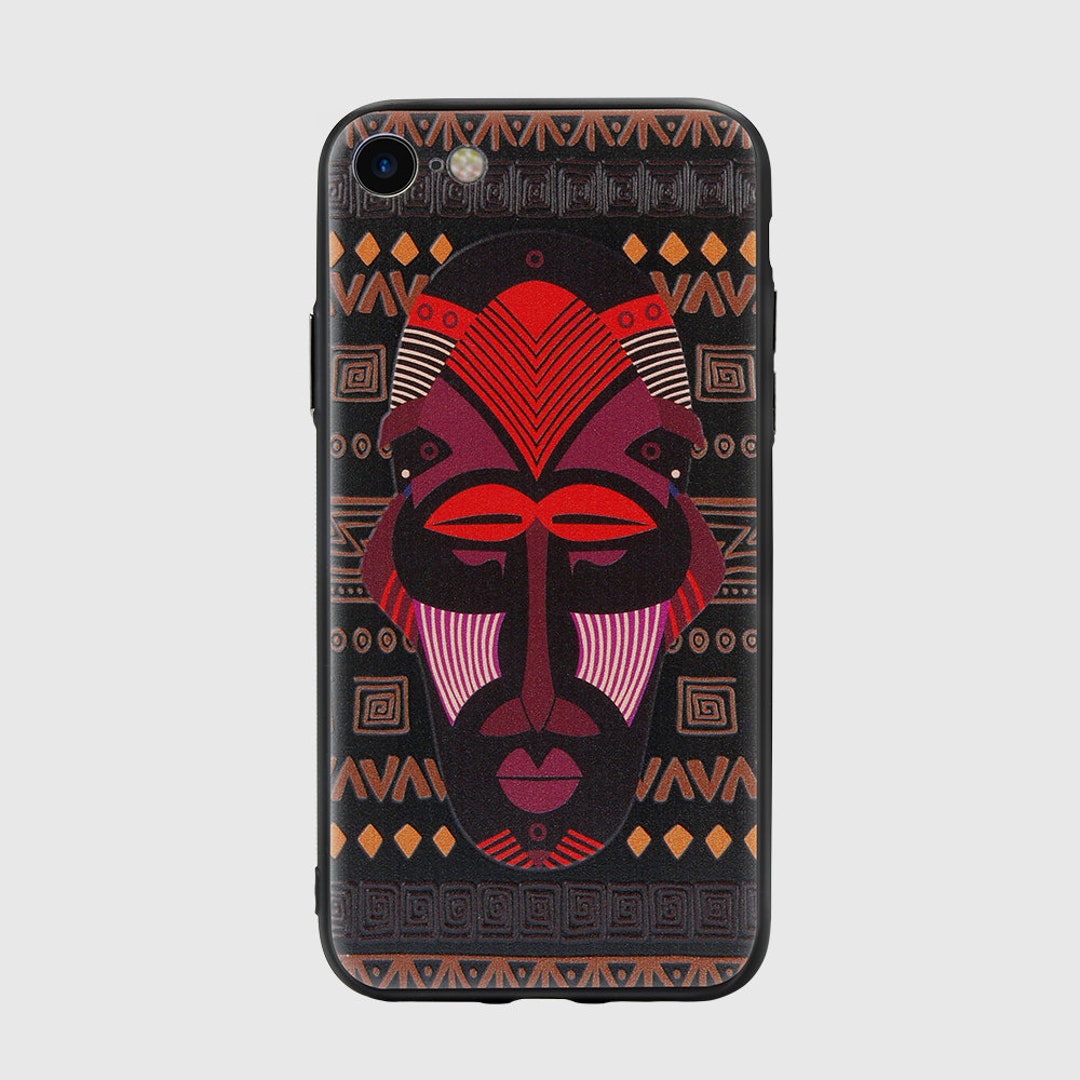 Wise Mask 3D Embossed Phone Case pour iPhone 6/7/8/X/XS/11 - Etsy France