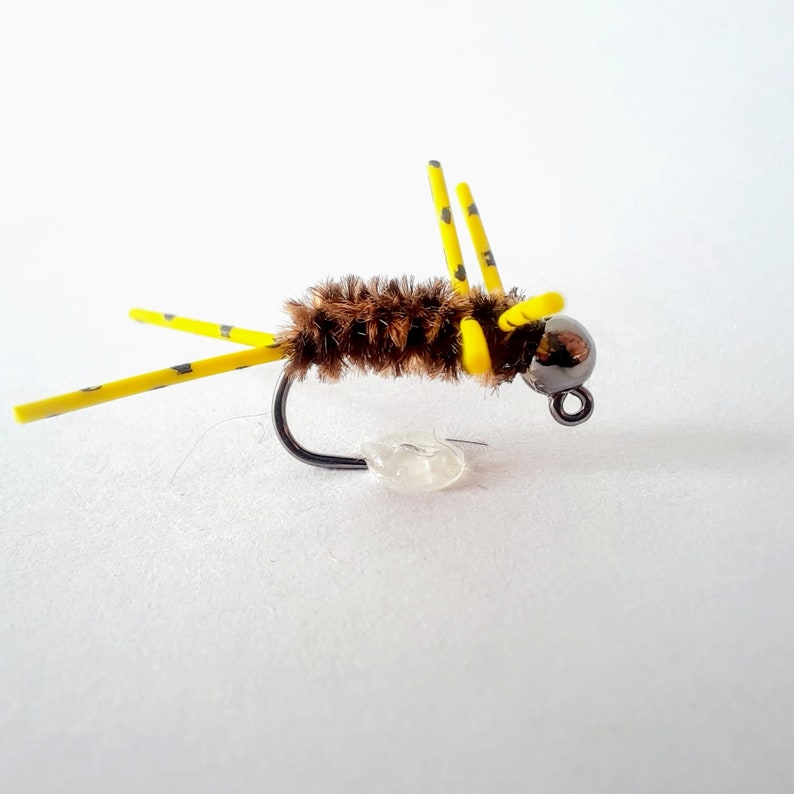 4 Pat's Rubberlegs Jig Euro Nymphs. Girdle Bug Jig. - Etsy