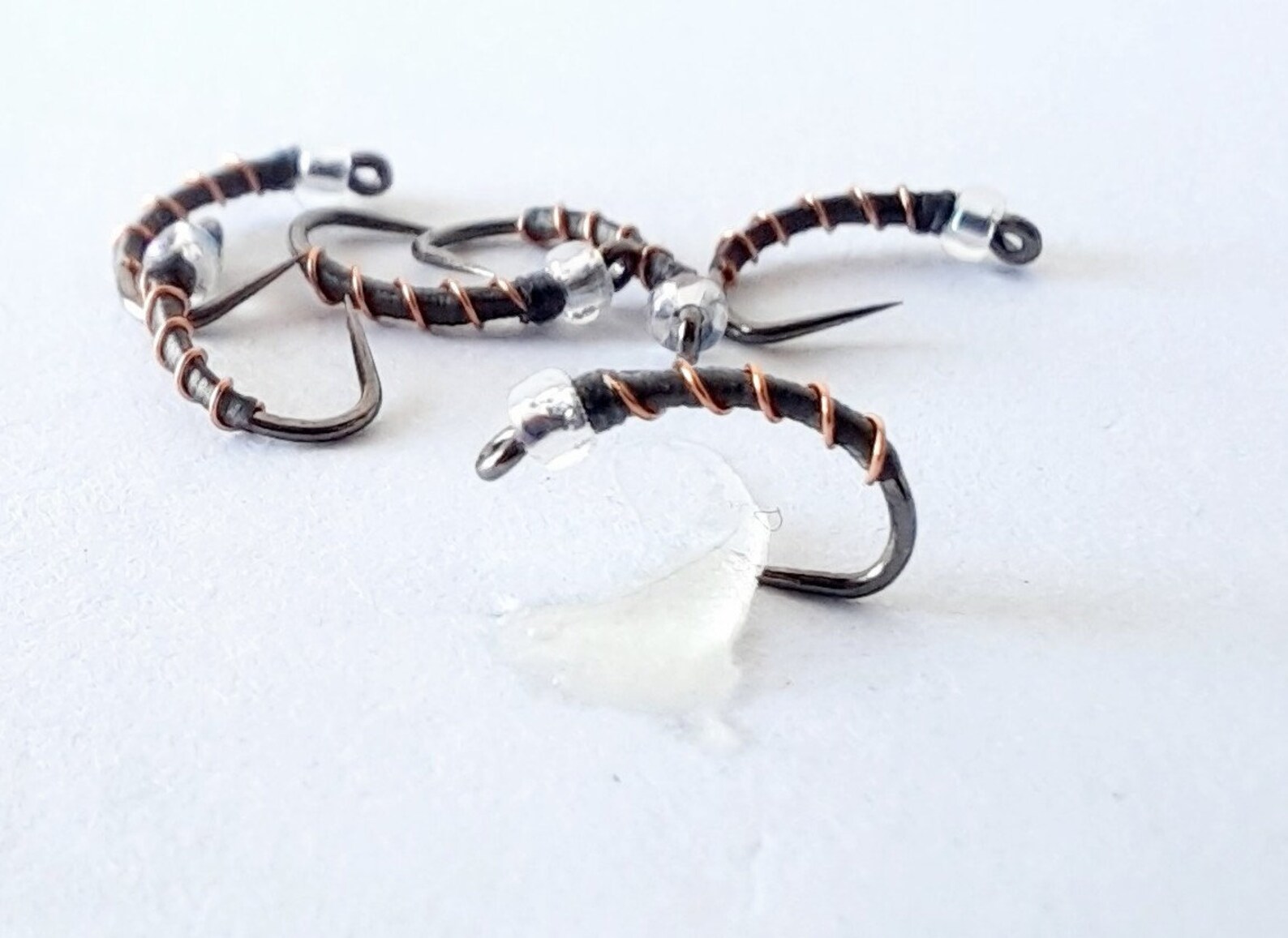 6 - Glass Bead Midge Larva Fly - Midges. BH Midge Flies. Fly Fishing ...