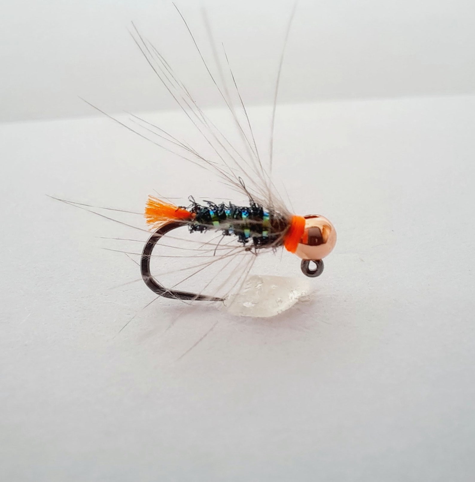 4 CDC Tag Nymph Euro Nymphs. Barbless Jig. Tungsten. | Etsy