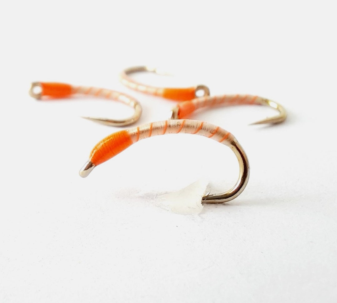 4 - Epoxy Neon Midge - Fly Fishing Flies. Nymphs. Winter Trout Flies ...
