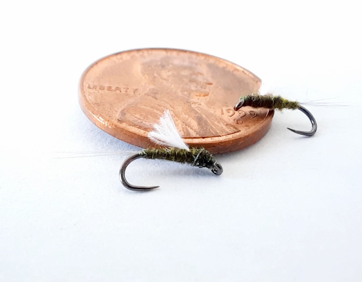 6 RS2 Nymph Midges and Emergers. Trout Flies. Fly Fishing - Etsy