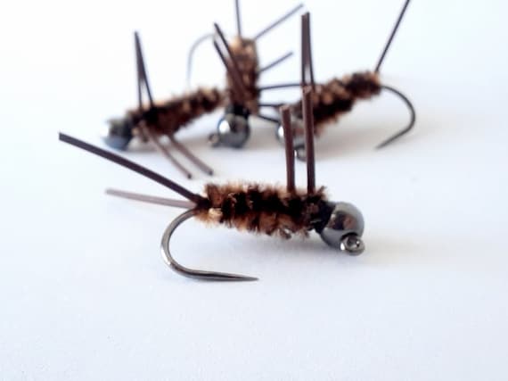 4 Pat's Rubberlegs Jig Euro Nymphs. Girdle Bug Jig. - Etsy