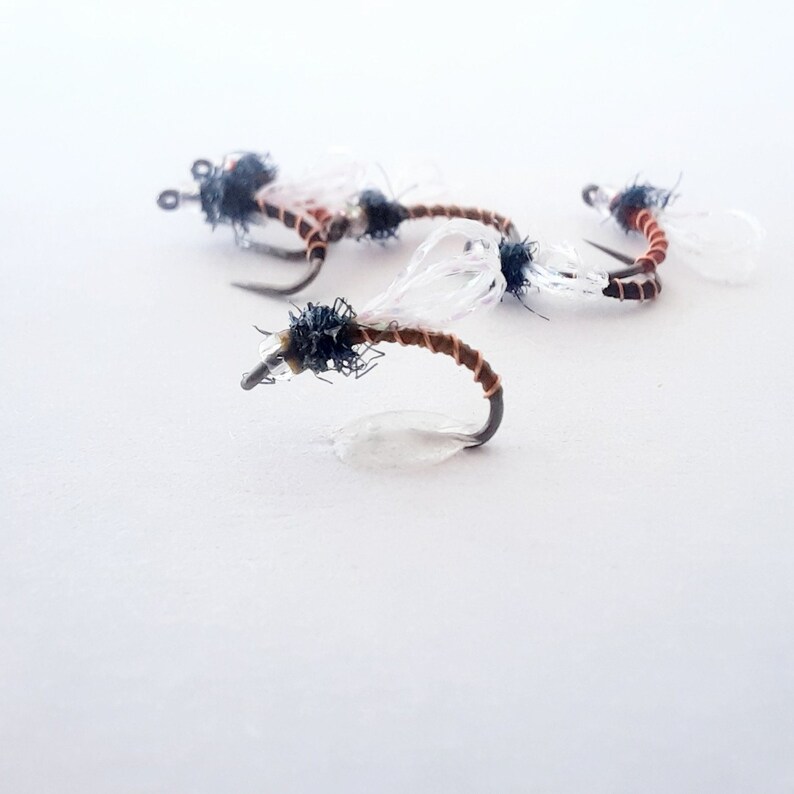 6 - Midge Emerger - Midges and Emergers. Glass Bead Midge. Nymphs ...