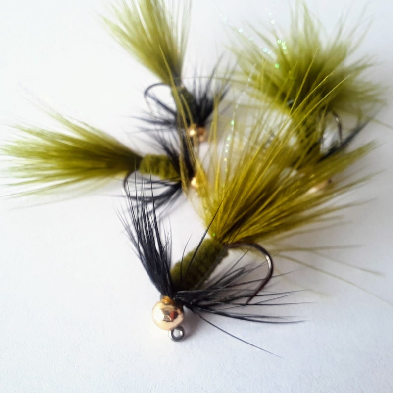 4 Wooly Bugger Jig Euro Nymphs. Streamers. Jigs. Trout - Etsy
