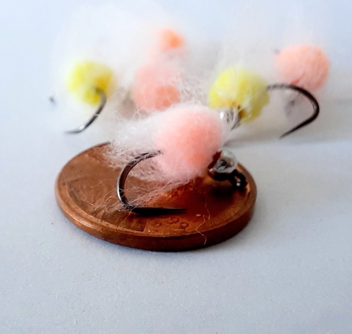 6 - Tungsten Nuke Egg - Egg Fly Patterns. Trout Egg Flies. Steelhead ...