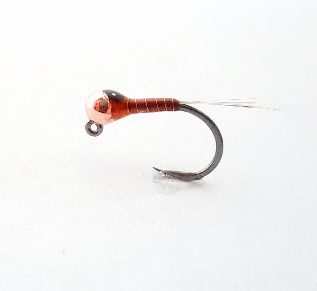 4 - Pheasant Tail Perdigon Jig - Euro Nymphs. Best Perdigons. Barbless ...