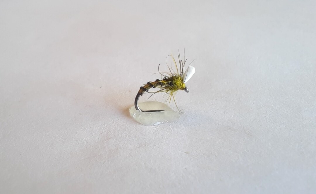 4 - Fly - Olive Foam Wing Midge. Midges and Emergers. BWO Nymphs - Etsy