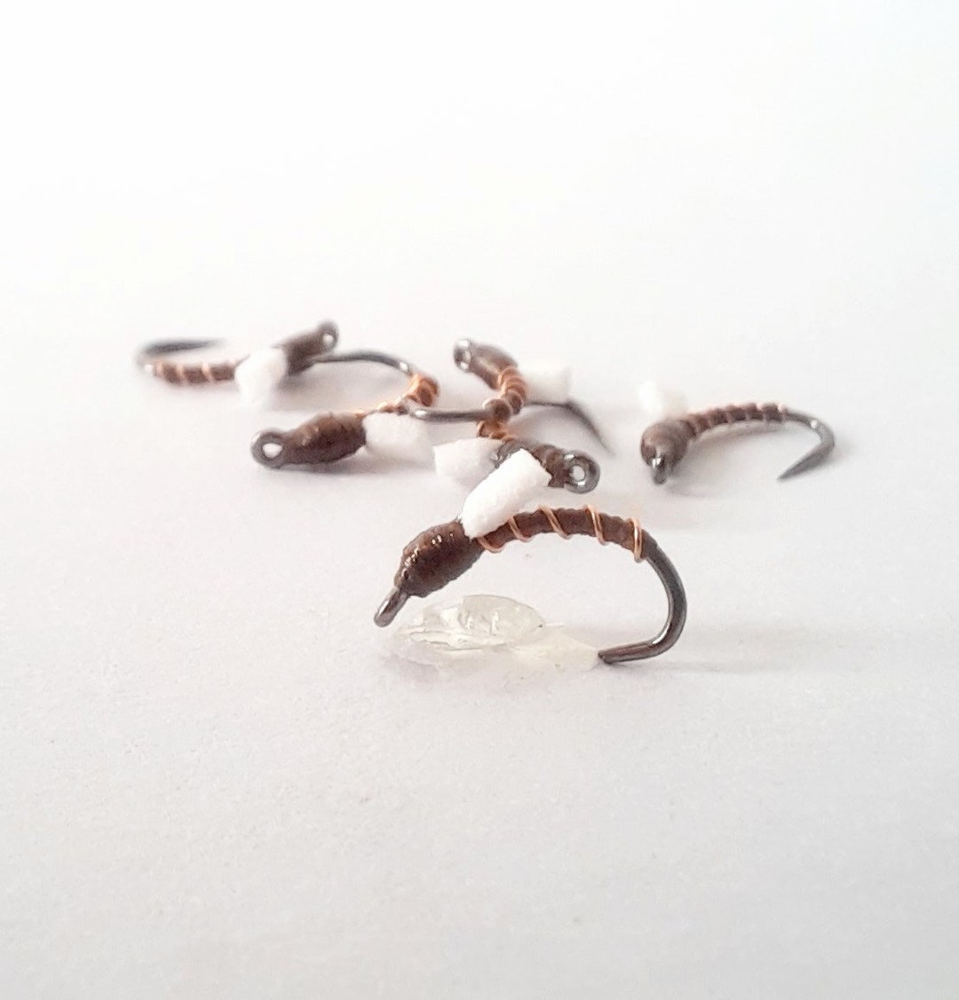 4 - Chocolate Midge Emerger. Midges and Emergers. Foam Wing. Fly ...