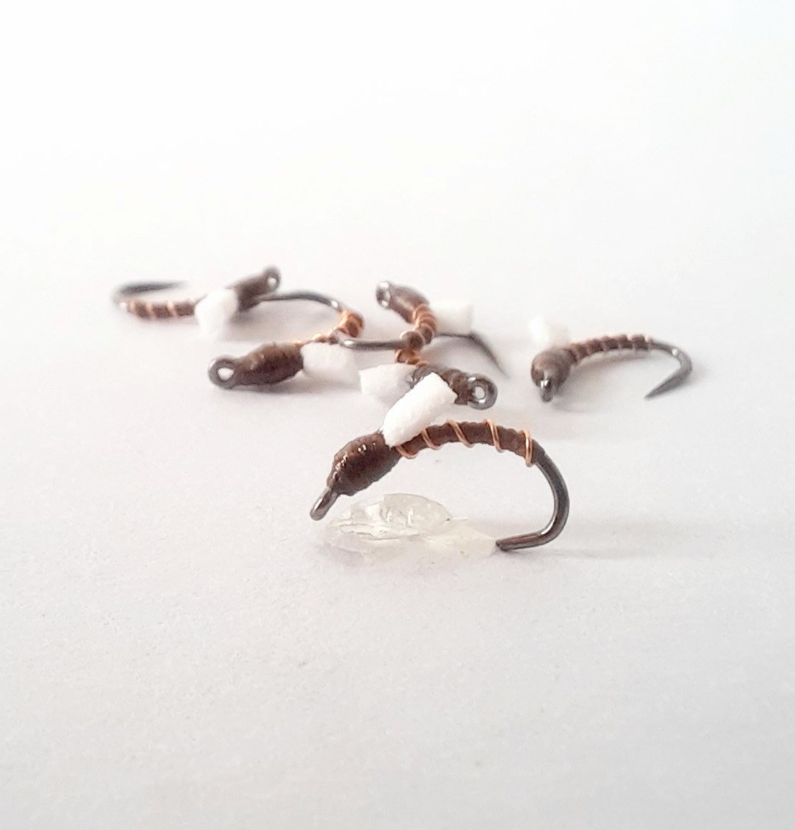 4 - Chocolate Midge Emerger. Midges and Emergers. Foam Wing. Fly ...