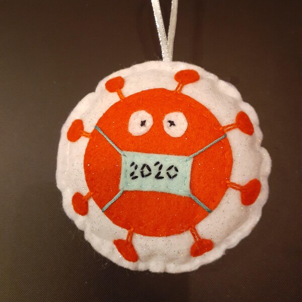Virus Ornament - Etsy