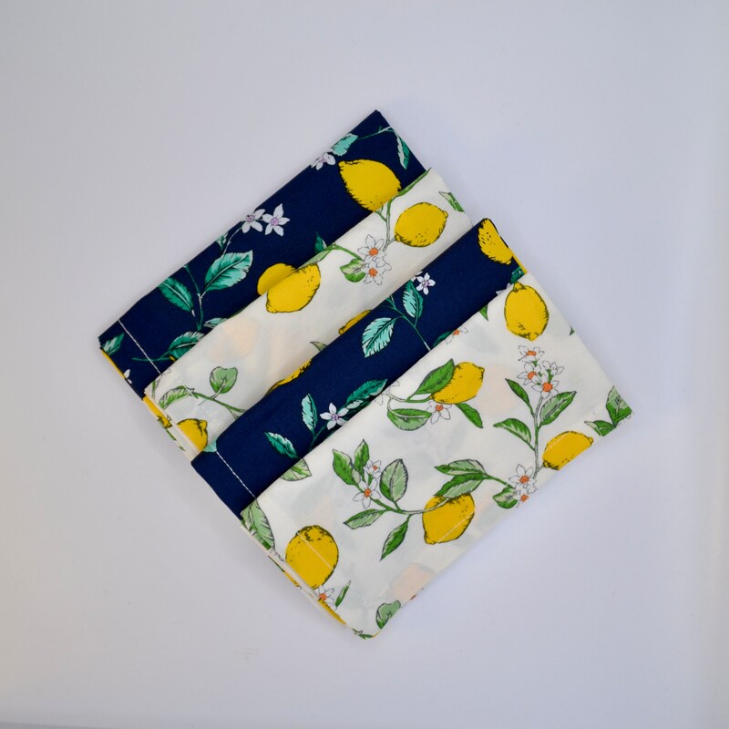 Lemon Napkins - Etsy