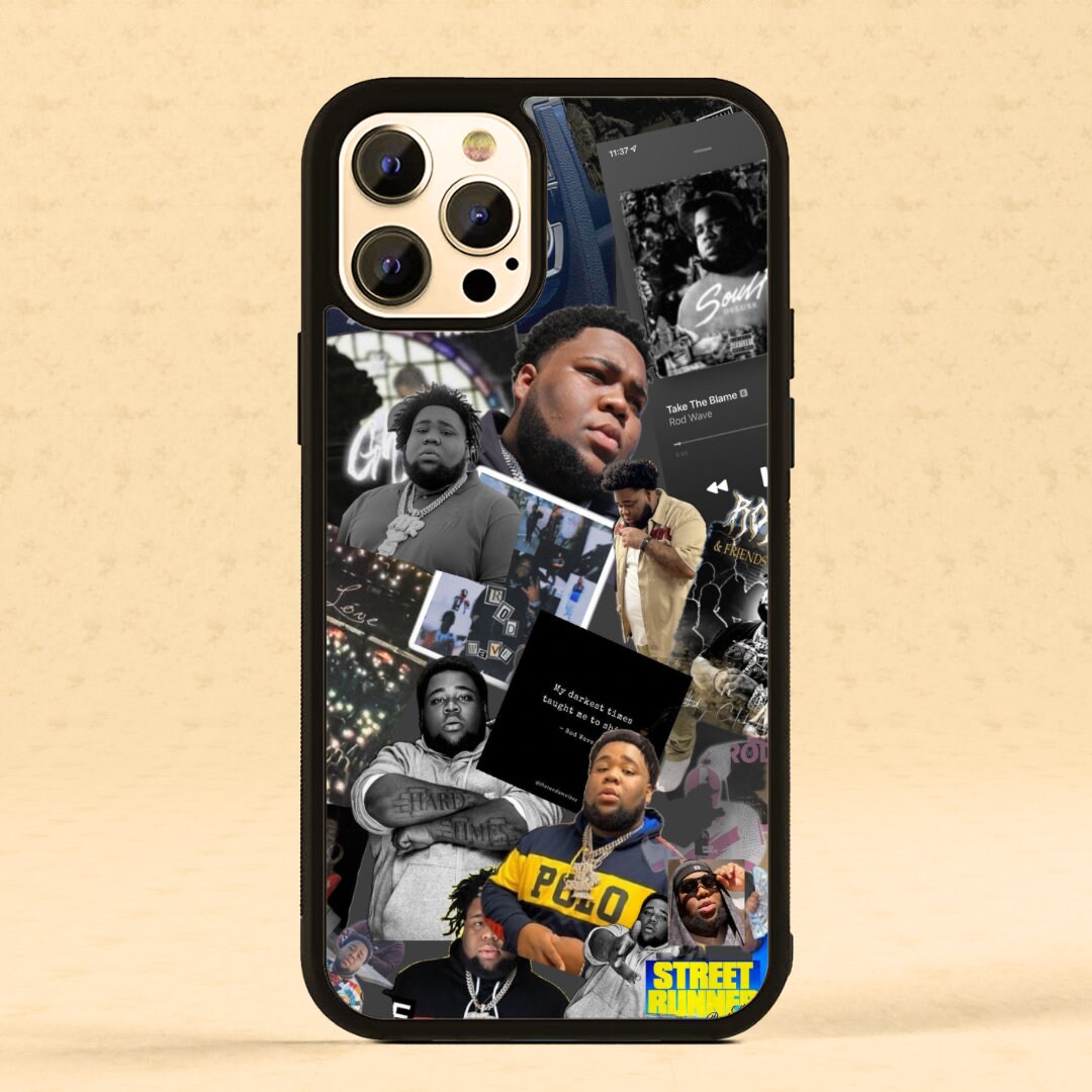 Rod Wave, Rod Wave Collage, Rod Wave iPhone Case, Phone Case, Rod Wave ...