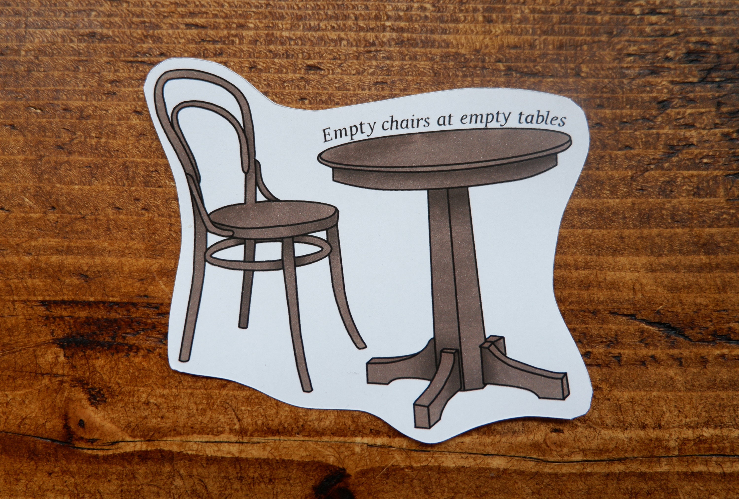 Les Misérables the Musical Stickers 6 Pack - Etsy