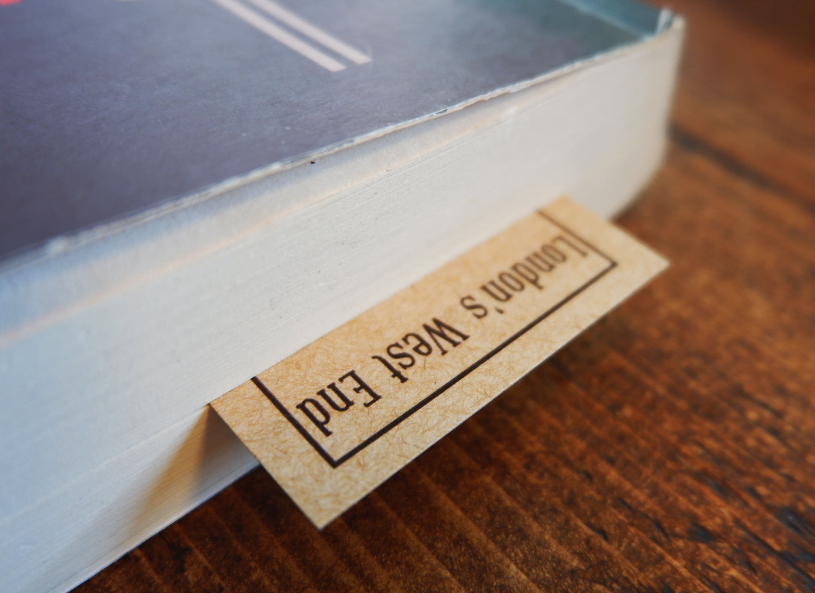 Double Sided West End Theatre Bookmarks - Etsy UK