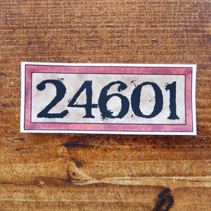 Les Misérables the Musical Stickers | 6 Pack - Etsy