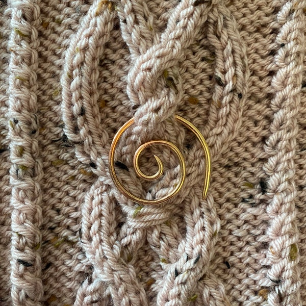 Silver Shawl Pin - Etsy