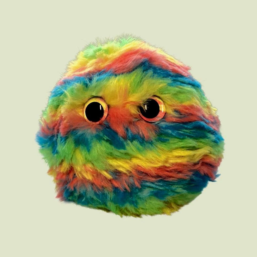 Fluffy Worry Pets, Various Colours, Plush, Ideal Anxiety/stress Relief ...