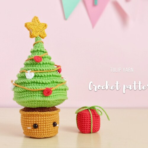 Crochet Pattern Plush Christmas Tree Christmas Amigurumi - Etsy