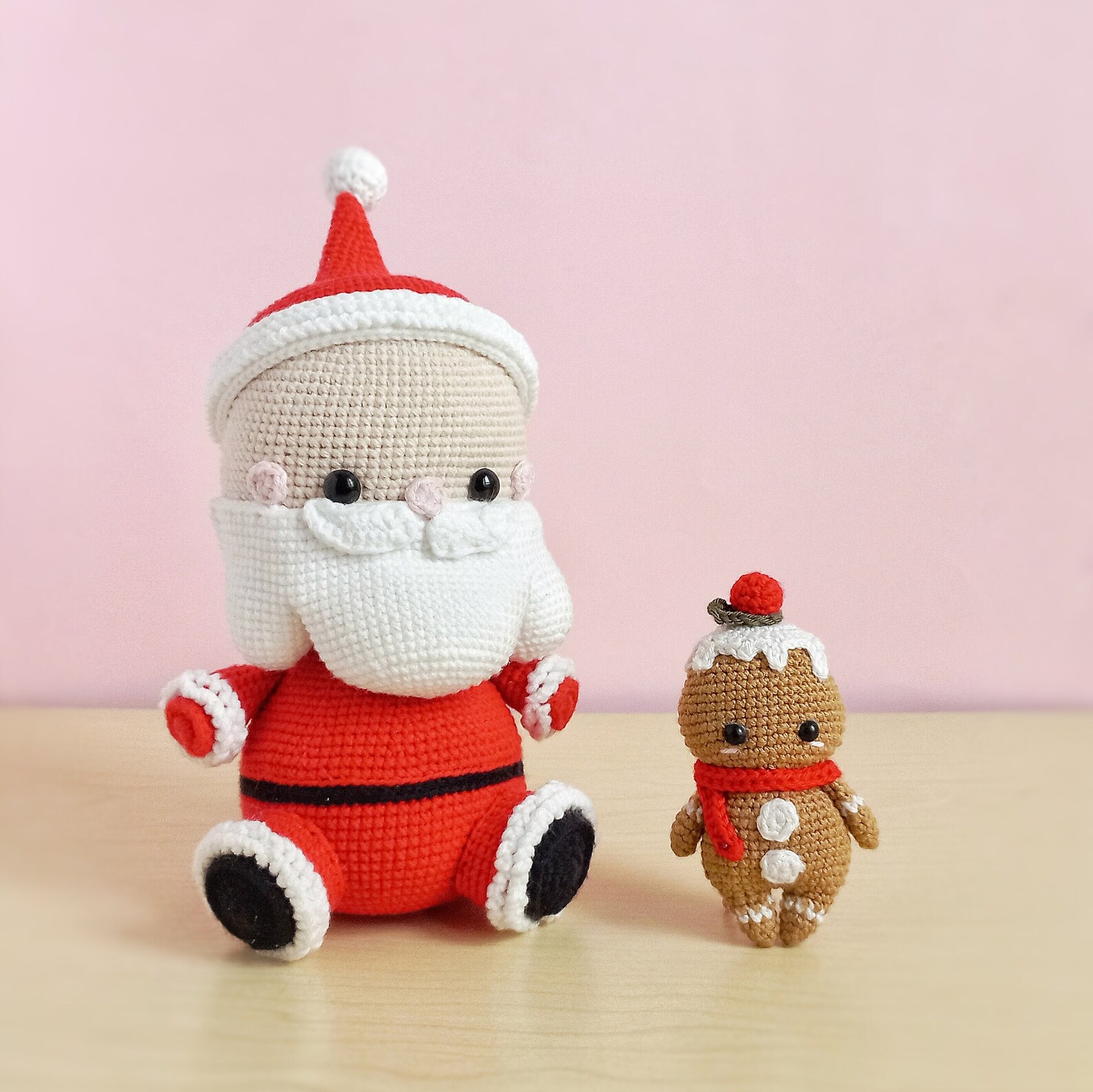 Santa Crochet Pattern Amigurumi Christmas Doll Pattern - Etsy