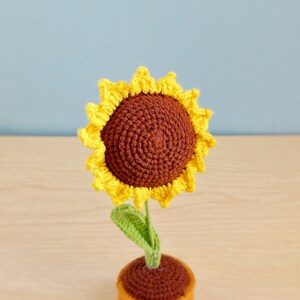 Sunflower Crochet Pattern | Crochet Flower Pattern | PDF Flower Pattern ...