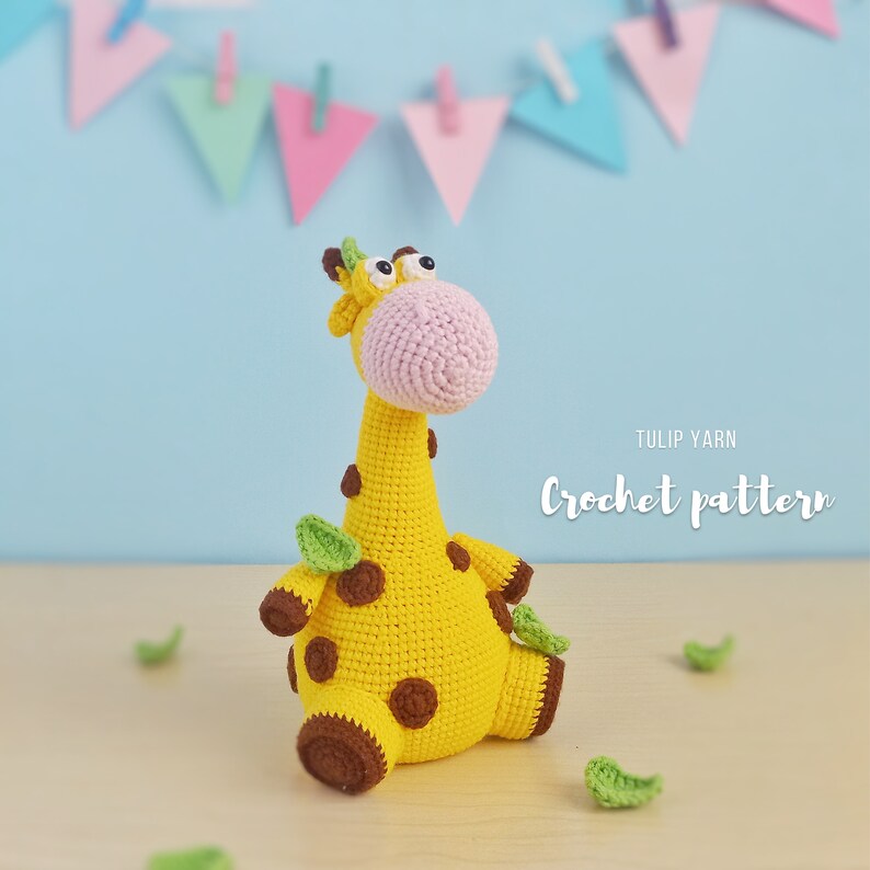 Amigurumi Giraffe Pattern Giraffe Crochet Pattern Handmade - Etsy