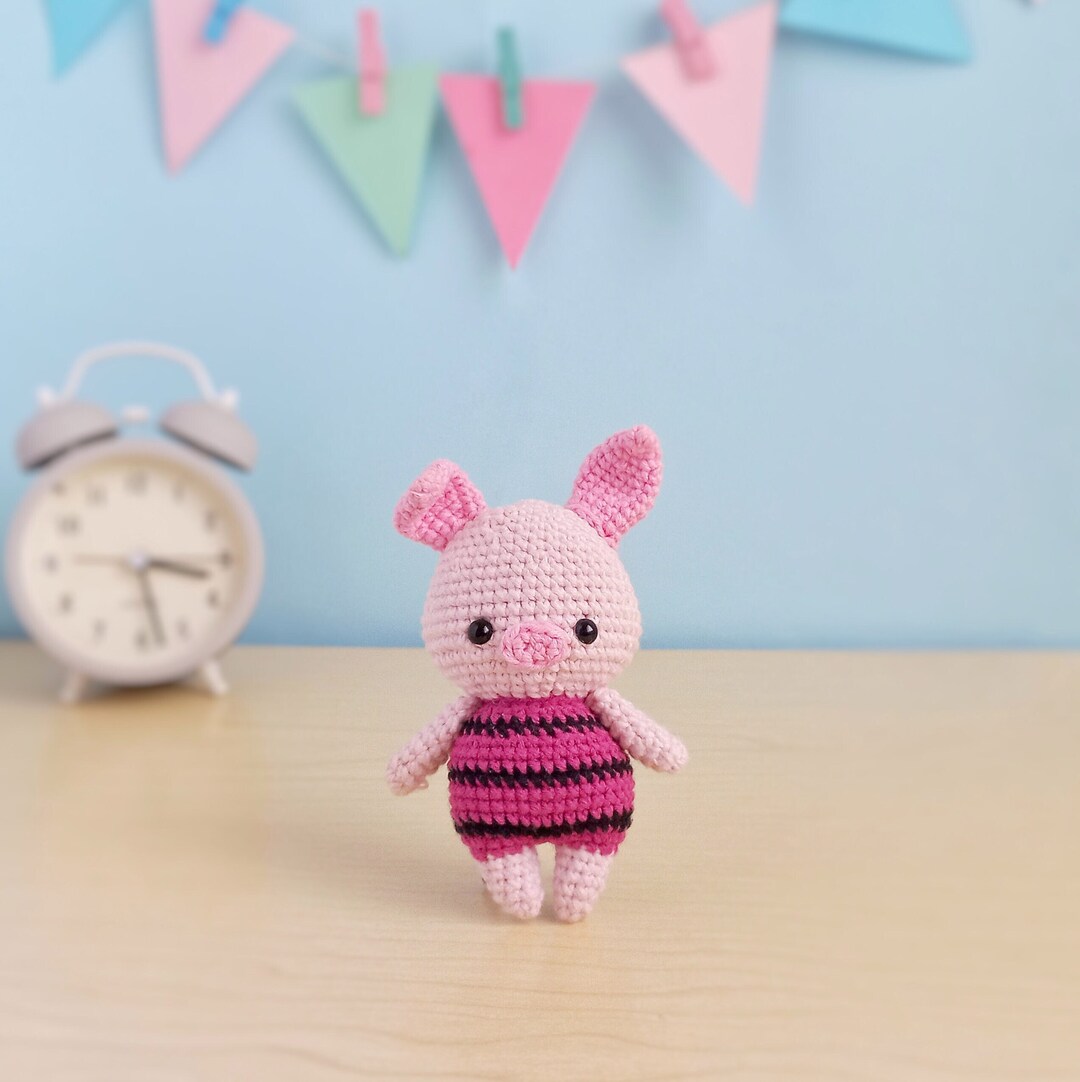 Small Pig Amigurumi Pattern | Mini Piglet Crochet Pattern | Handmade ...