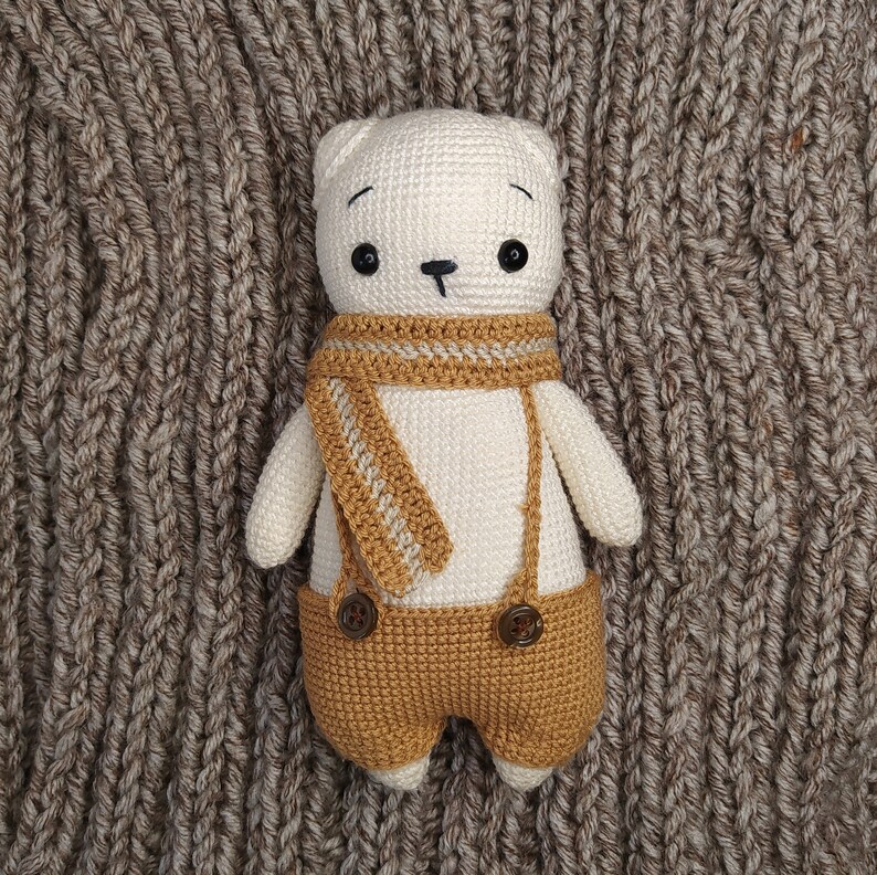 Timmy the Bear Crochet Pattern Amigurumi Bear Pattern | Etsy