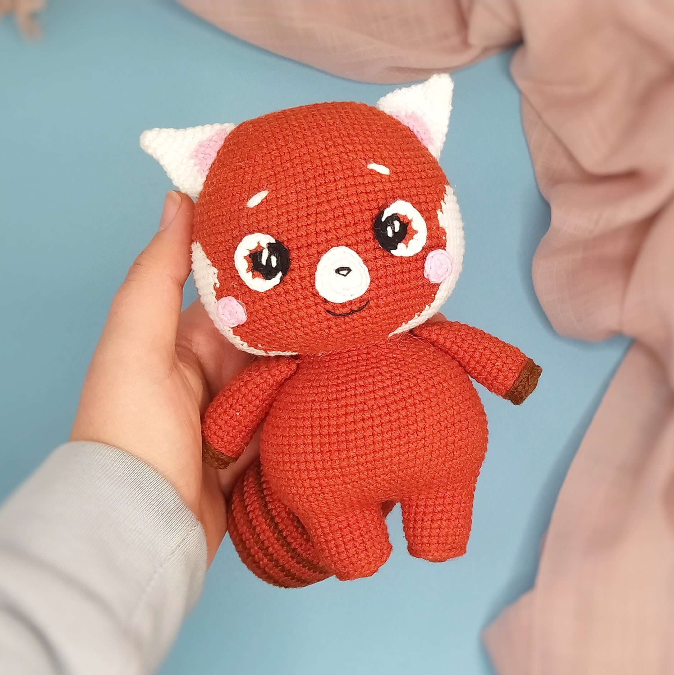 Amigurumi Red Panda Mei the Red Panda Crochet Pattern PDF - Etsy