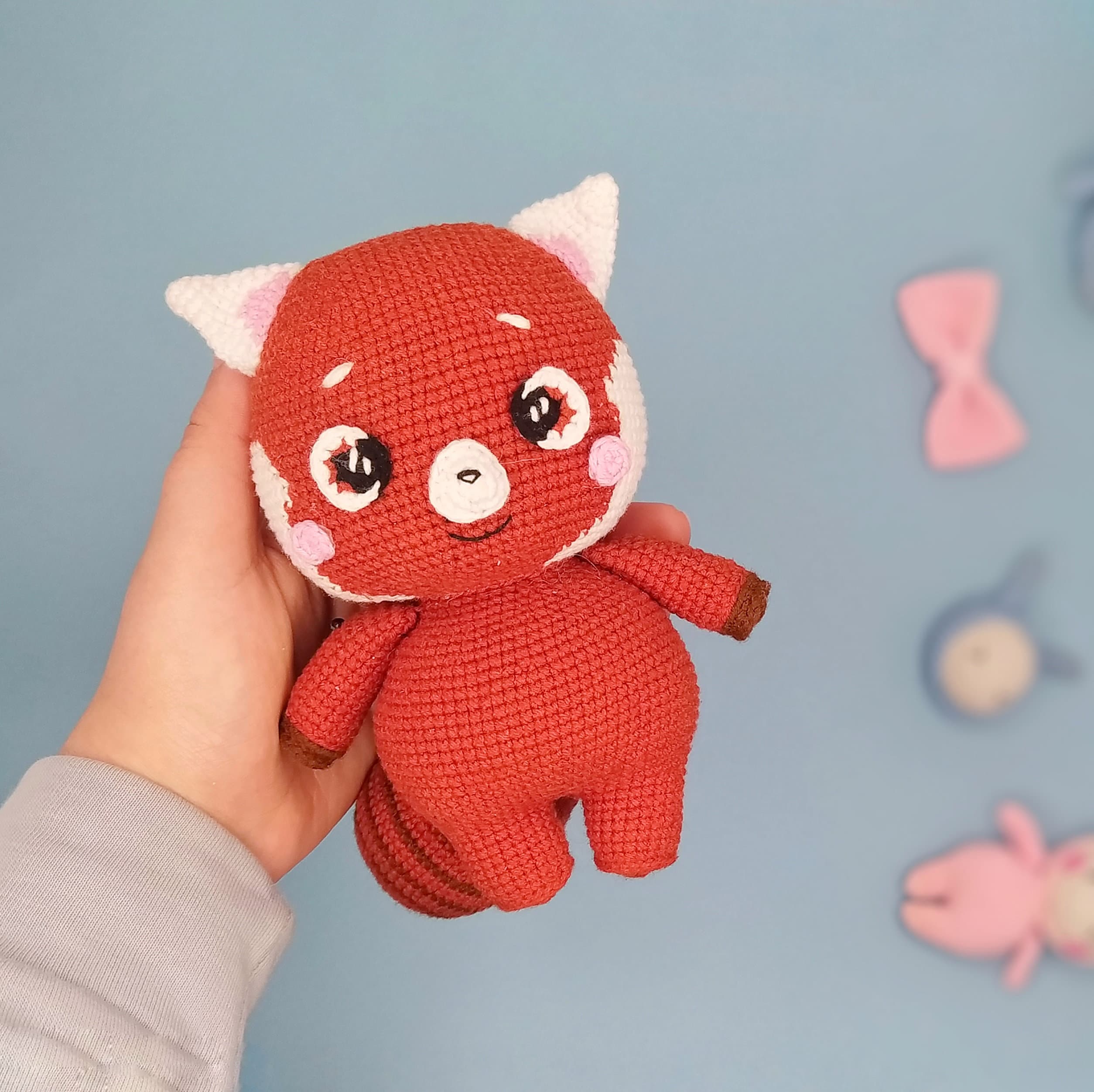 Amigurumi Red Panda Mei the Red Panda Crochet Pattern PDF - Etsy