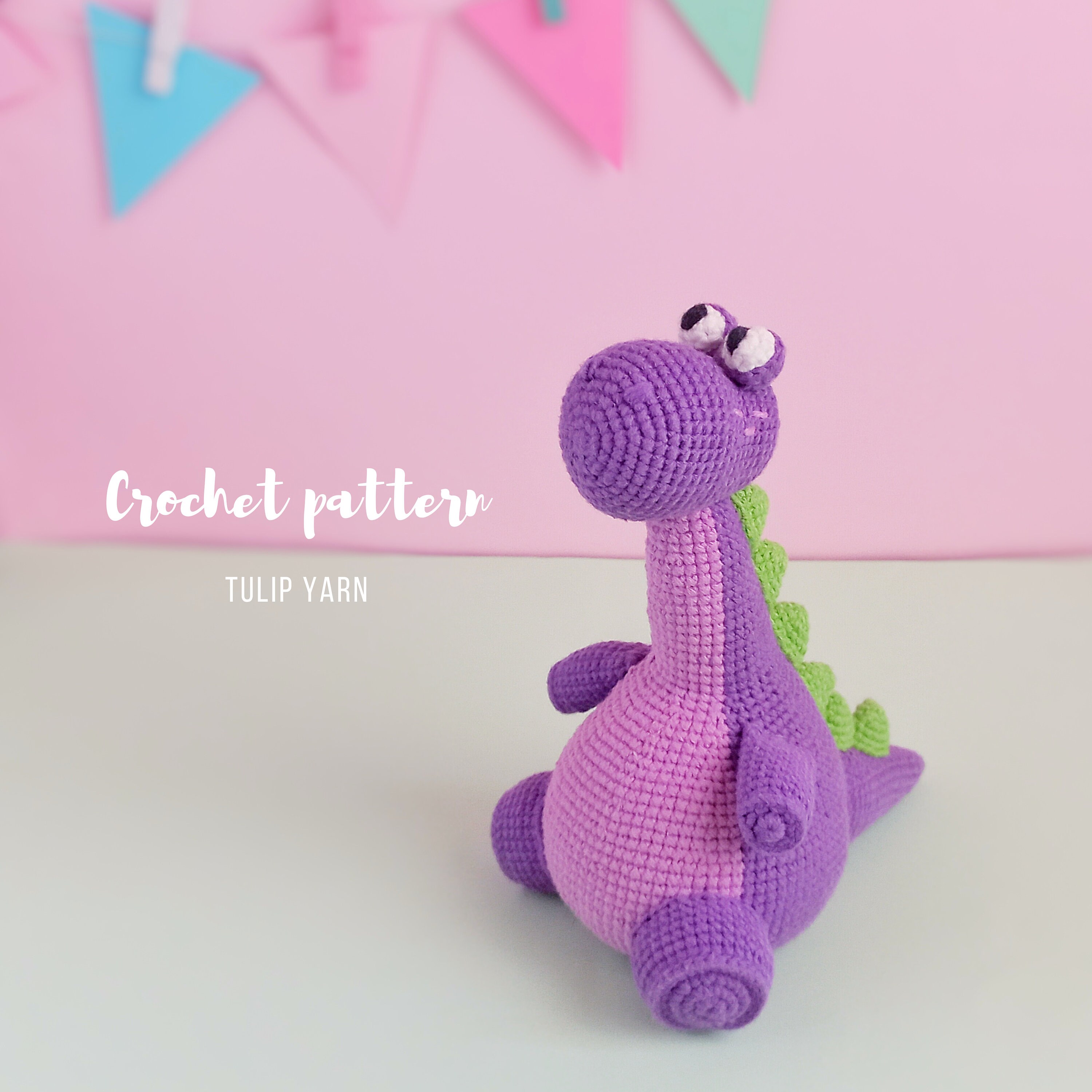 Amigurumi Dinosaur Pattern Dinosaur Crochet Pattern - Etsy