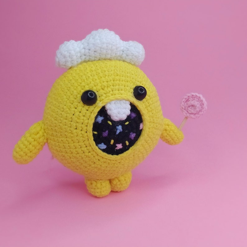 The Hungry Monster Amigurumi Crochet Monster Pattern PDF - Etsy