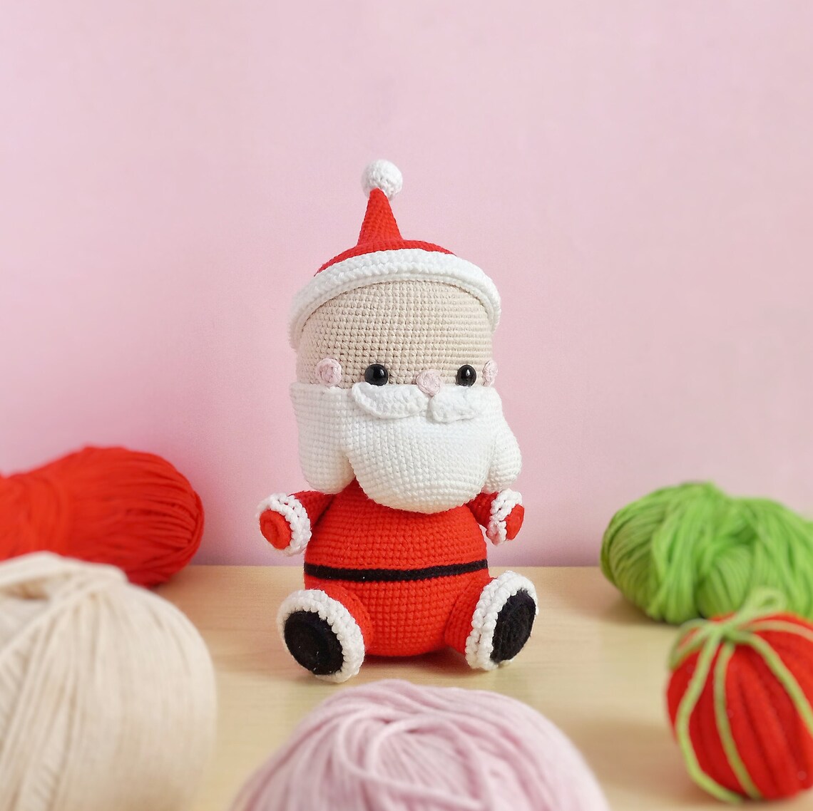 Santa Crochet Pattern Amigurumi Christmas Doll Pattern - Etsy