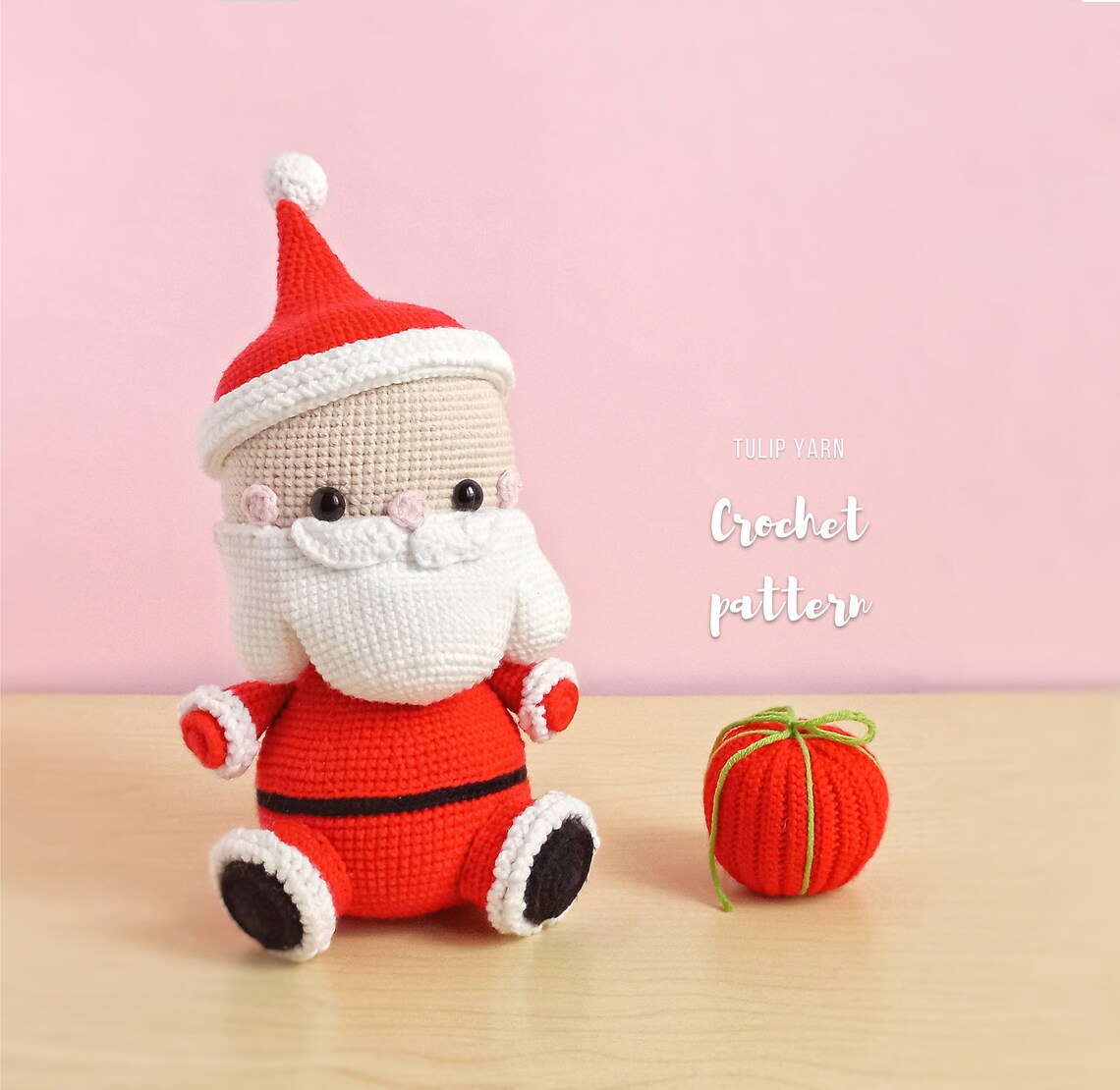 Santa Crochet Pattern Amigurumi Christmas Doll Pattern - Etsy