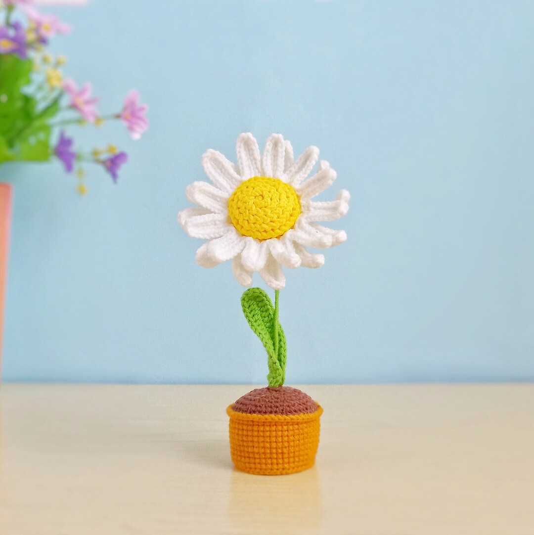 Daisy Flower Crochet Pattern | Crochet Daisy Flower Pattern | Crochet ...